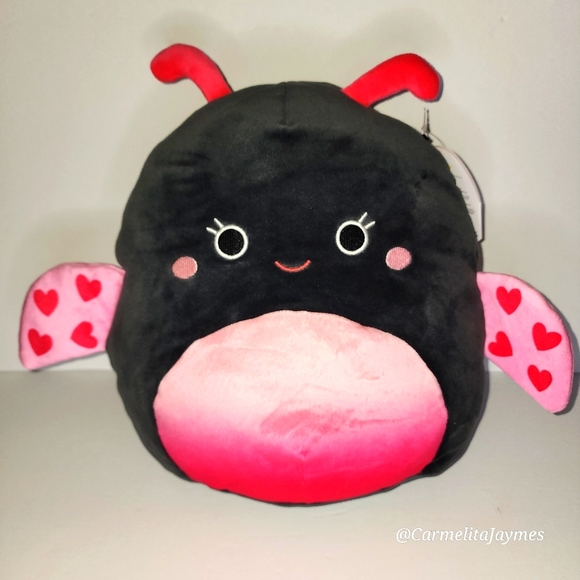 Squishmallows | Toys | Ladee Lady Bug W Heart Spots Ombre Belly ...